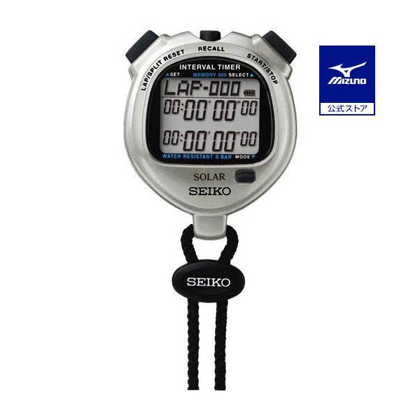 インターバルトレーニングに適した「ダブルリピートタイマー」機能付き、ソーラーストップウォッチ。