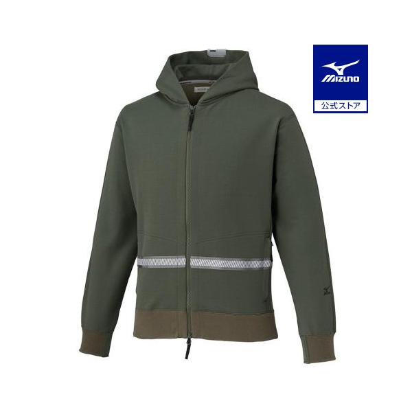 腰部の反射テープが夜間の視認性を向上。作業時だけでなく、通勤時も着用可能なデザインに。