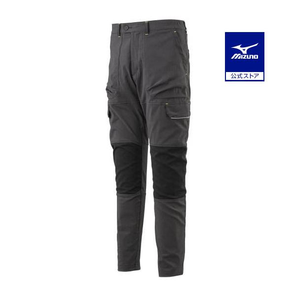 細めのシルエットでも、ストレッチ性に優れ動きやすいワークパンツジャケット（F2JE2194）とセットでご着用いただけます。大きいサイズはこちら