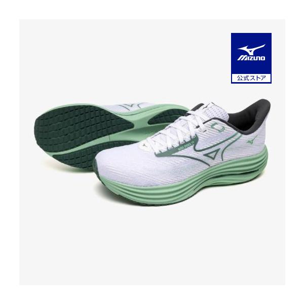 【カラー09：ミズノ直営店限定カラー】着地から蹴り出しまでスムーズな体重移動による快適な走行感。これからランニングを始める方、走力向上のためのジョグやレースにも幅広く対応。前作からクッション性と反発性を向上。 ランニングシューズ