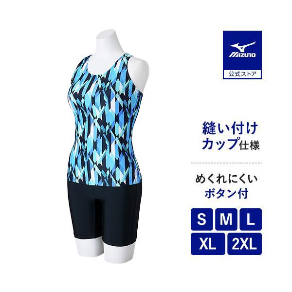 背中はYバックで動きやすくスポーティースピード感のある柄がかっこいい水着です。水泳を楽しみたい方のためのアイテム。カジュアルでどんなシーンにも合うようなデザインが特徴。