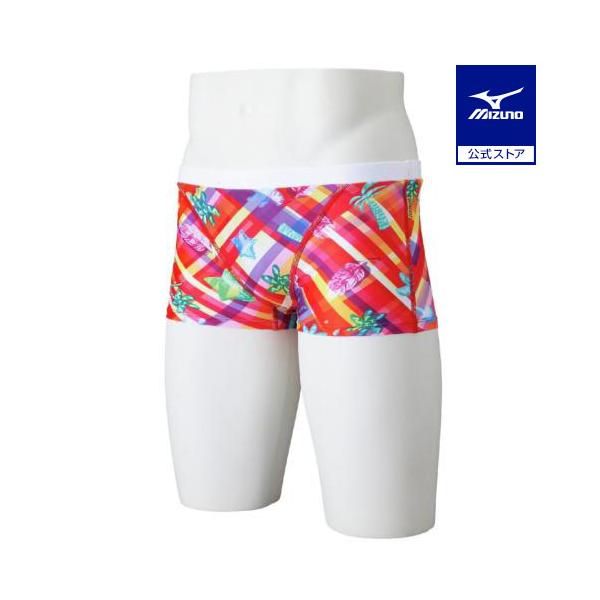 【Ri COLLECTION】池江璃花子選手監修。カラフルなリボンテープと3D化されたアイテムをイメージしました。競泳選手の練習用として開発された水着、エクサースーツ。ポリエステル100％で塩素に強い素材 U-Fitを採用。