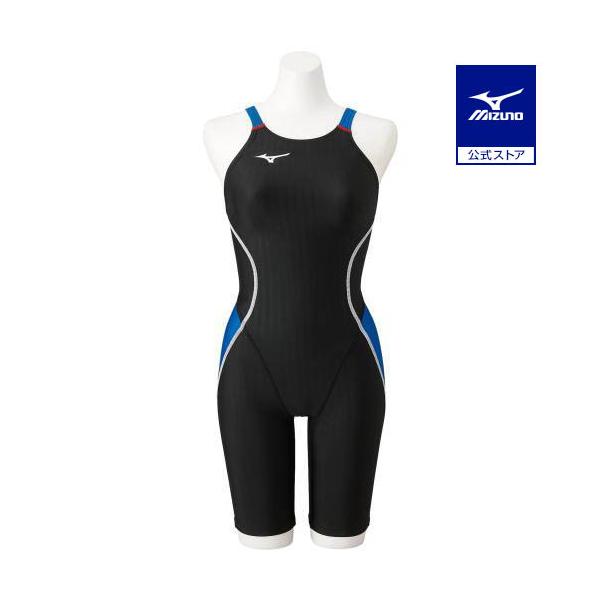 【FINA承認済】低抵抗・撥水加工ニット素材のレース水着、STREAM ACE