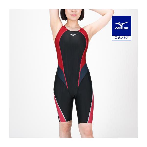 【WORLD AQUATICS（国際水泳連盟）承認済】低抵抗・撥水加工ニット素材のレース水着、STREAM ACEと接着のストラップ“ここちストラップT”仕様です。