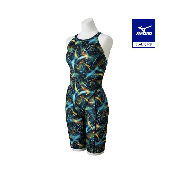 【WORLD AQUATICS承認】撥水加工ニット素材のレース水着 ST Graphic