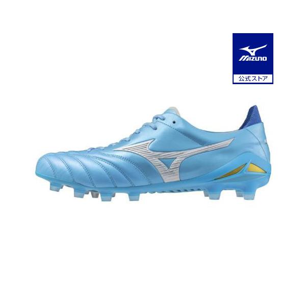 最新テクノロジー×軽量・柔軟・素足感覚変わりすぎない、でも進化を続けていく。素足感覚をさらに研ぎ澄ませたモレリアネオ第4世代モデル。天然皮革がもたらす柔らかなフィット感と軽量性が魅力の1足。蒼く燃える軌跡が、勝負を変える「UNITY SKY...