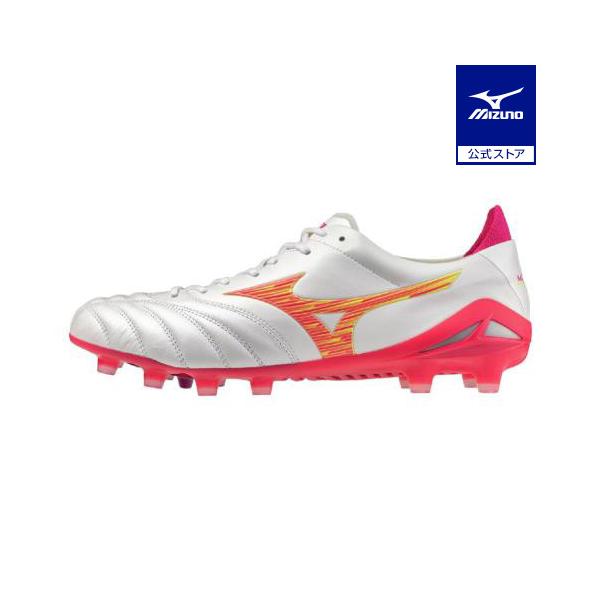 最新テクノロジー×軽量・柔軟・素足感覚変わりすぎない、でも進化を続けていく。素足感覚をさらに研ぎ澄ませたモレリアネオ第4世代モデル。天然皮革がもたらす柔らかなフィット感と軽量性が魅力の1足。秘めた情熱を、解き放て。「BLAZING FLAI...