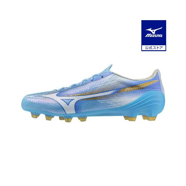 このフィットが、スピードを変える。ニットが生む極上のフィットが爆発的スピードを引き出すミズノアルファ第3世代モデル。蒼く燃える軌跡が、勝負を変える「UNITY SKY PACK」限定カラー。