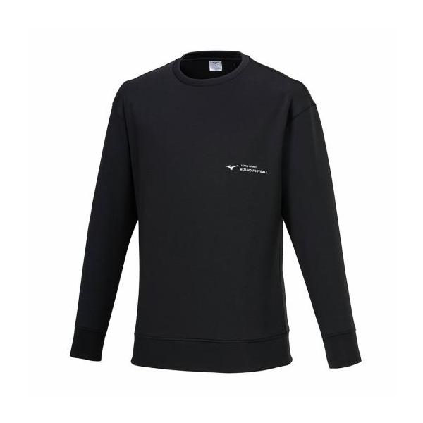 MIZUNO FOOTBALLのフィロソフィーを纏う。「JAPAN SPIRIT.」と、ブランドメッセージのロゴのみをプリントしたシンプルなプルオーバーシャツ。