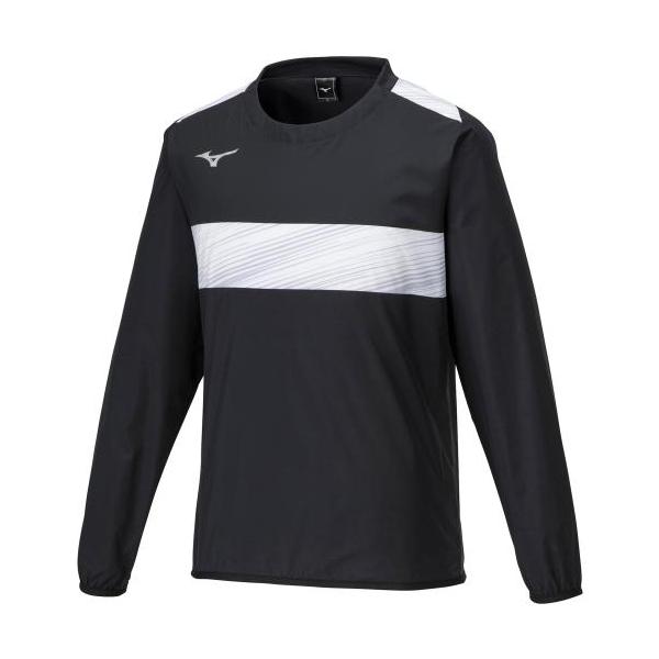 シンプルながら、昇華プリントのグラフィックでアクセントをつけたピステシャツ。撥水性を備え、雨風の中でも活躍します。細かな体温調節にも活躍し、1着持っていると便利です。