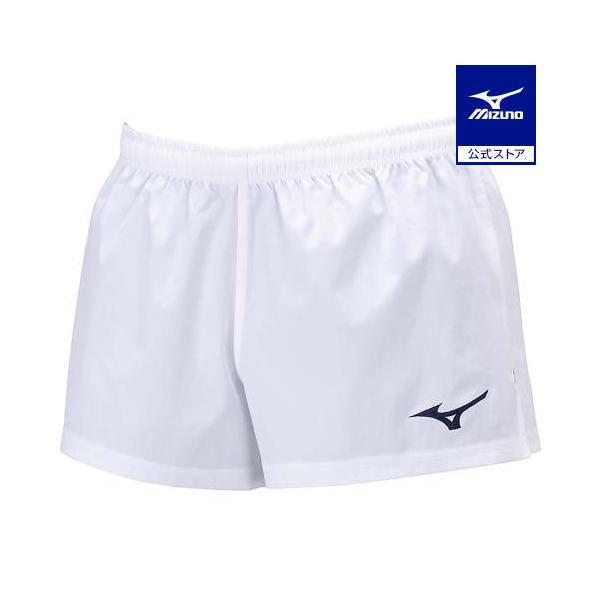 程よいストレッチを感じられる軽い布帛素材のラグビーパンツ。