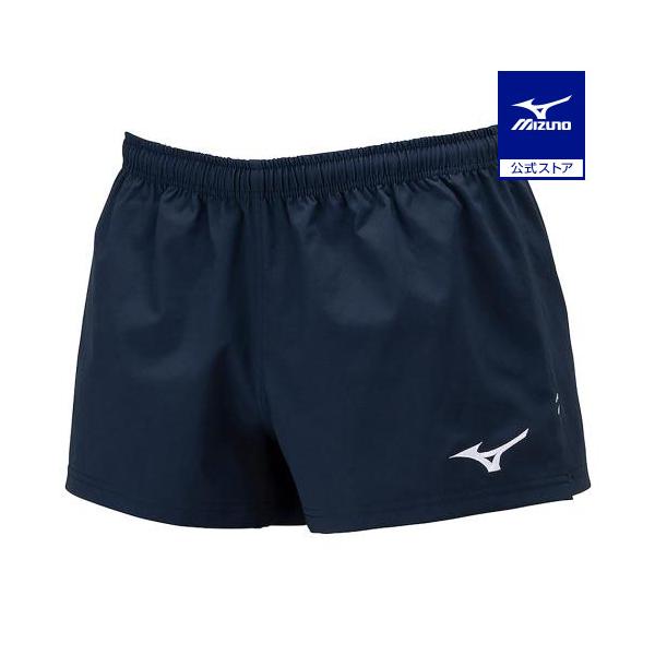 程よいストレッチを感じられる軽い布帛素材のラグビーパンツ。