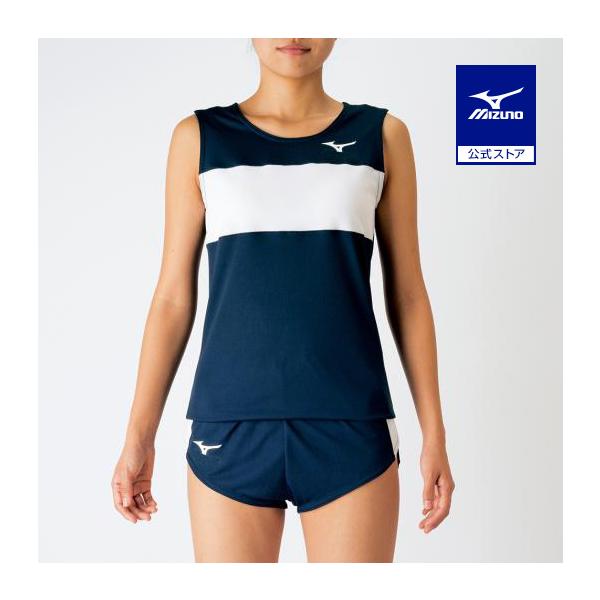 胸帯タイプの切り替えデザインがスポーティなレーシングシャツ