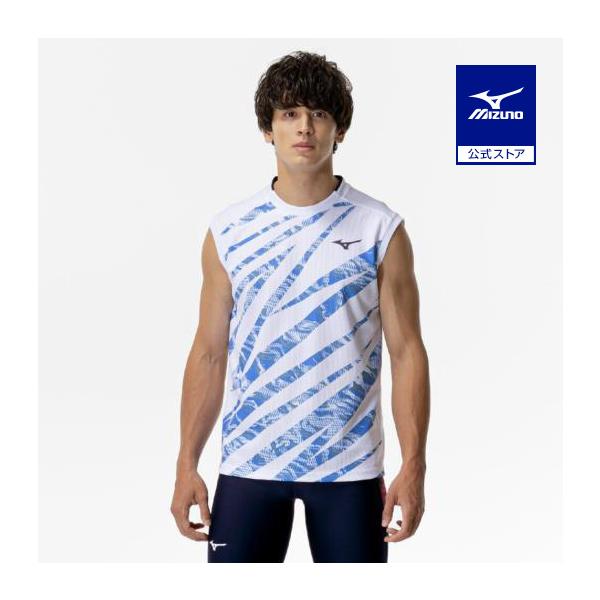 ドライエアロフローのノースリーブシャツ、汗をかいてもさらっと快適。