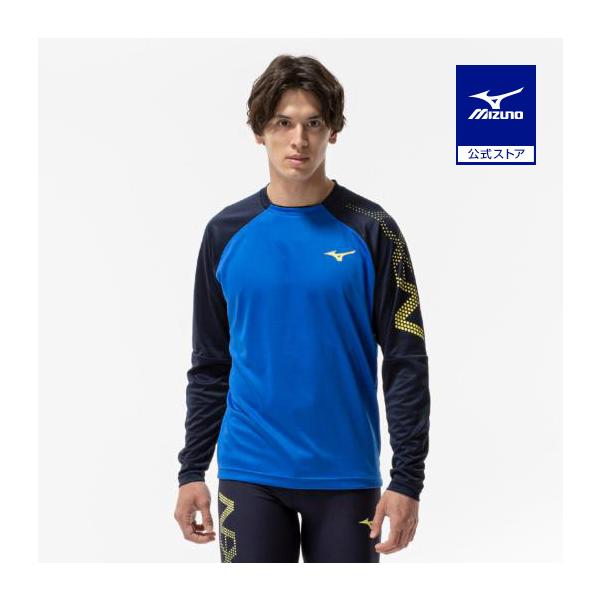 スポーティーなデザインのN-XT長袖シャツ。練習、移動着として着用できるアイテム。