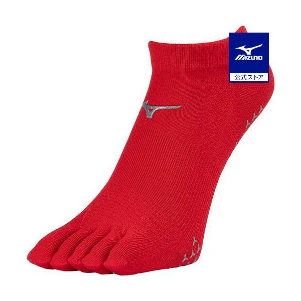 自己ベストを打ち破れ！陸上競技に適した滑り止め付の5本指アンクル丈ソックス。