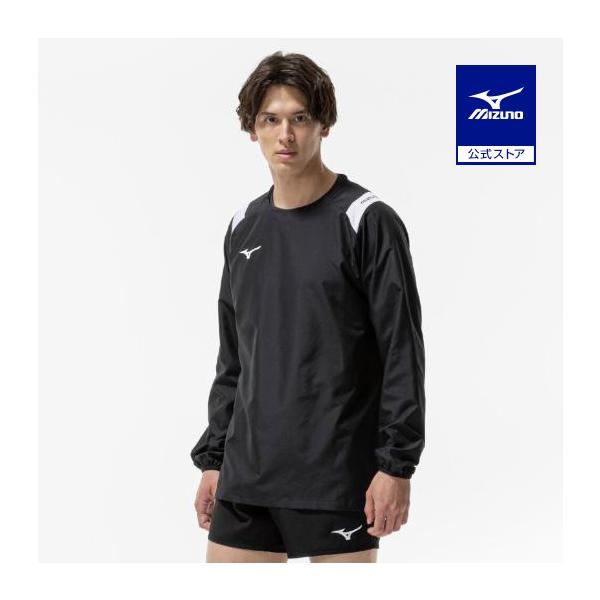 シンプルで着用しやすいデザインのバレーボール用ピステです。