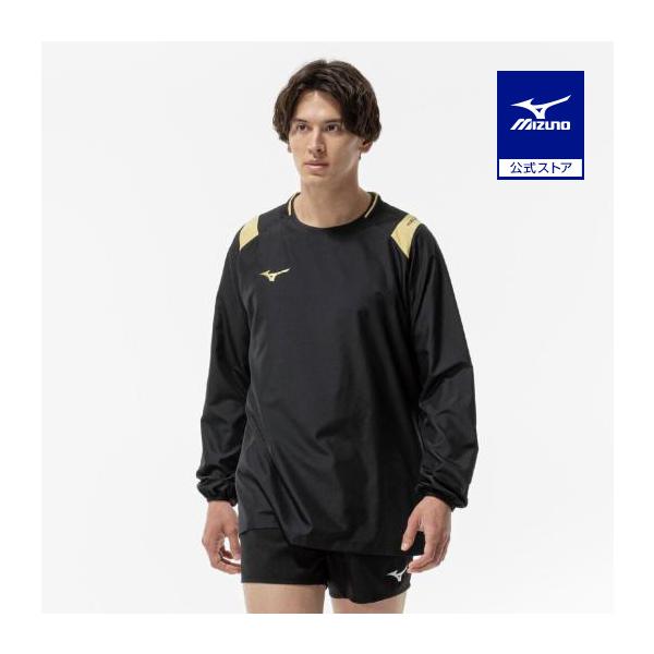 シンプルで着用しやすいデザインのバレーボール用ピステです。