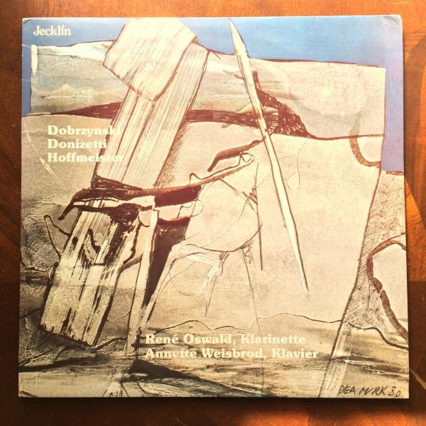 ※ 曲目や演奏者名は、写真でご確認ください。※【全曲 検聴済】で【針飛なし】です。※【返品・返金保障】中古LPレコード【 クラリネットリサイタル、ドブジンスキー／クラリネットとクラビーアのための二重奏曲 作品47、ルネ・オズワルド《クラリネ...