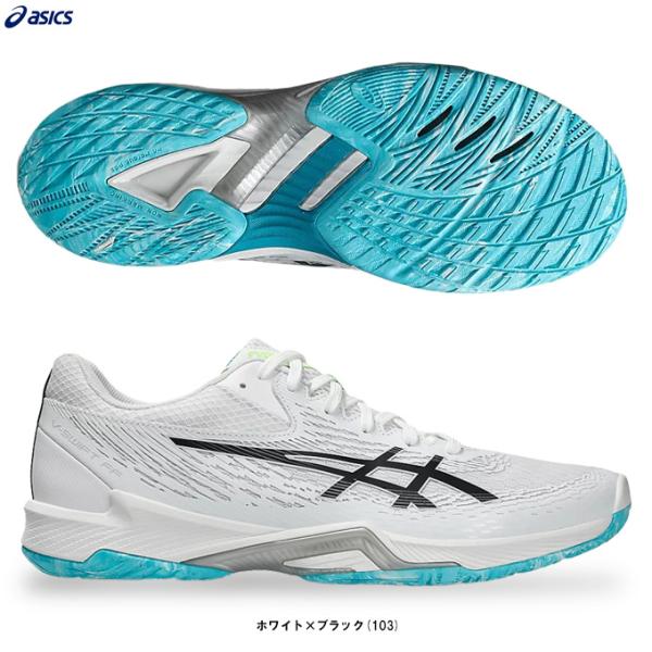 ■品番1053A066■商品説明より素早い動きを求めるプレーヤーへ。軽量性とクッション性を兼ね備えたバレーボールシューズ。V-SWIFT FF 4は、軽量のクッショニングとフィット感のよいアッパーを備えたシューズで、より素早い動きを求めるプ...