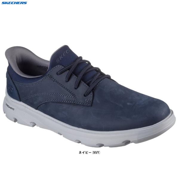 ■商品説明スタイリッシュで快適なスタイルでオフィスからディナーまで活躍する、Skechers Hands Free Slip-inRelaxed Fit：Arch Fitガルザ-ラングストン。独自のHEEL PILLOWデザインを採用した、...