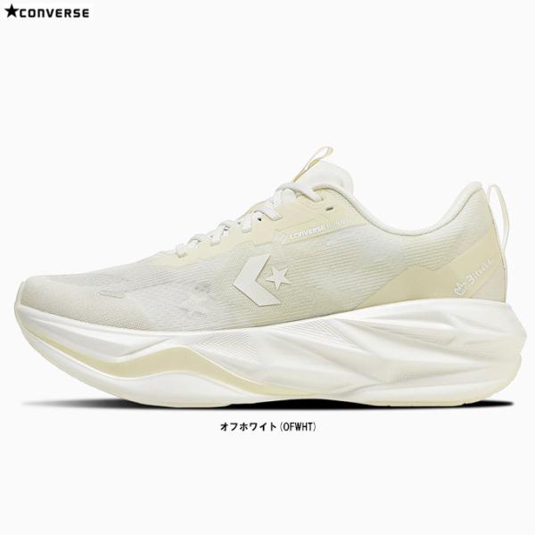 ■品番33600201■商品説明「CONVERSE　RUNNING」のランニングを楽しむためのパフォーマンスモデルから、ランニングエバンジェリスト「三津家 貴也」さんとのコラボレーションモデルが登場。三津家さんが推奨する、ミッドフット走法を...