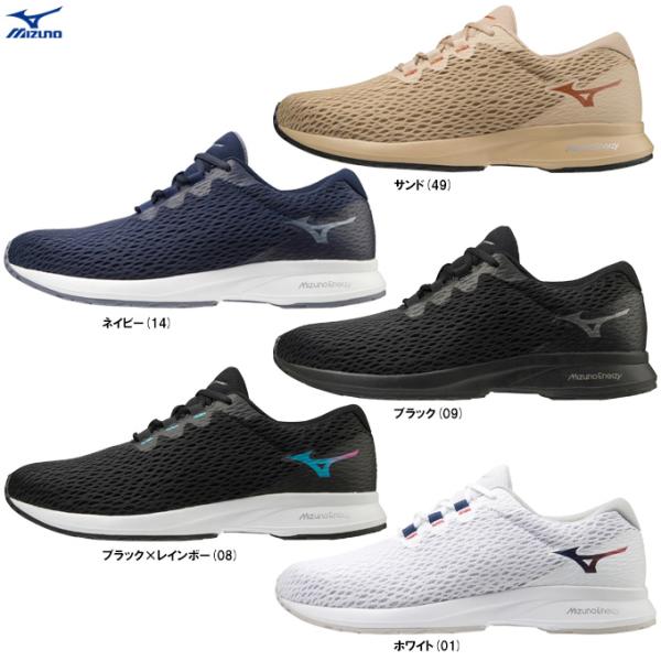 ■品番B1GE2152■商品説明ミズノエナジーを搭載。歩くことがどんどん楽しくなるメッシュスニーカー。しっかり歩きたい方におすすめ。長距離向けウォーキングシューズ。カジュアルシューズ。■素材甲材：合成繊維底材：合成底■カラーホワイト(01)...