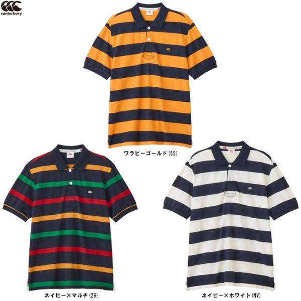 ■品番RA325113■商品説明環境に配慮した程よい肉厚感のオーガニックコットンカノコを使用したラガーポロです。前立ての補強ステッチや、ラバー釦、脇スリットのトリプルバータックなど、カンタベリーのアイデンティティーが詰まっています。衿伏せテ...