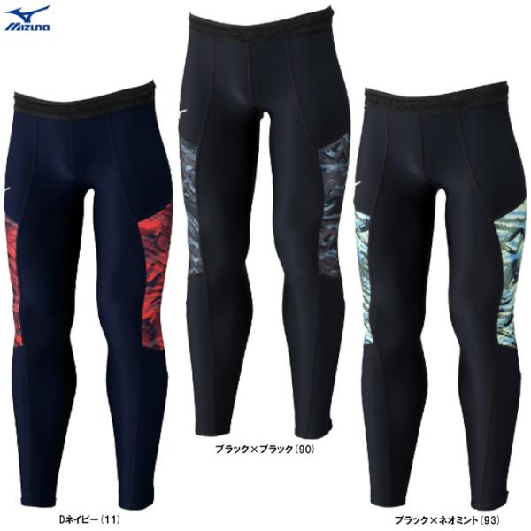 ■品番U2MBC015■商品説明シーズンモチーフのプリント入りのロングタイツ・ミズノトラッククラブ（MTC）モデル・裾ファスナー付き・ストレッチ■素材本体：ポリエステル84％、ポリウレタン16％ウエスト部：ポリエステル85％、ポリウレタン1...