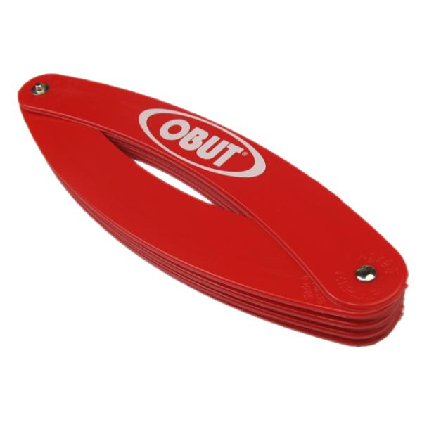 ●OBUT製のペタンクで使用する競技用サークルです。●折りたたんだ状態から広げると、直径50cmのサークルができます。展開後は幅約3cmの赤いラインになります。●フランス製、素材はプラスチック。展開後に起点と終点にあるボタンを留める仕様です。