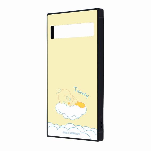 対応機種：Google Pixel 8aカラー／キャラ：トゥイーティー_1薄くて軽い背面パネルに色鮮やかなデザインを施しました四つ角のエアクッションで、端末を衝撃から守りますLOONEY TUNES and all related char...