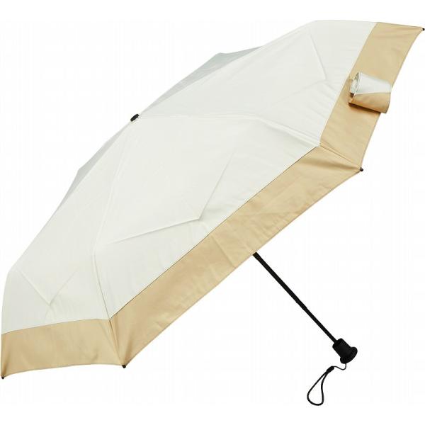 形状安定加工の折りたたみ日傘が進化！持ち手もすっぽり収納できて、さらにコンパクトに！