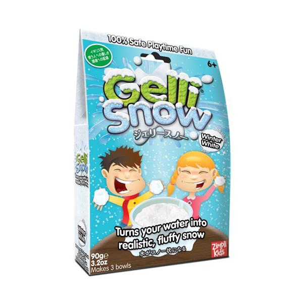 Gelli Snowイギリス発、とってもユニークな 「ジェリースノー」が日本発上陸！魔法の粉をお水と混ぜると、水がスノー状になる不思議なパウダー。パッケージの裏面に記載されている「使用上のご注意」を必ずお読みの上、ご使用お願いいたします。桶...