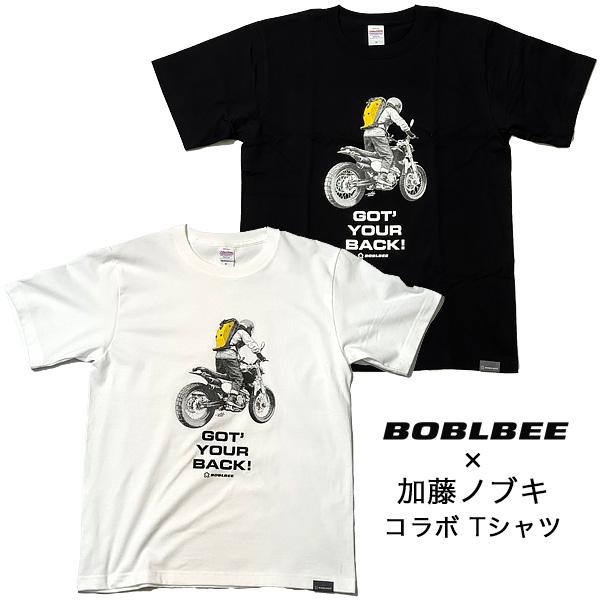 イラストレーター 加藤ノブキ 氏の描き下ろしイラストを使った、BOBLBEE x 加藤ノブキ コラボ Tシャツ【特徴】・イラストレーター 加藤ノブキ 氏の描き下ろしイラスト・裾部分にBOBLBEEロゴのブランドタグ・6.2オンス のしっかり...
