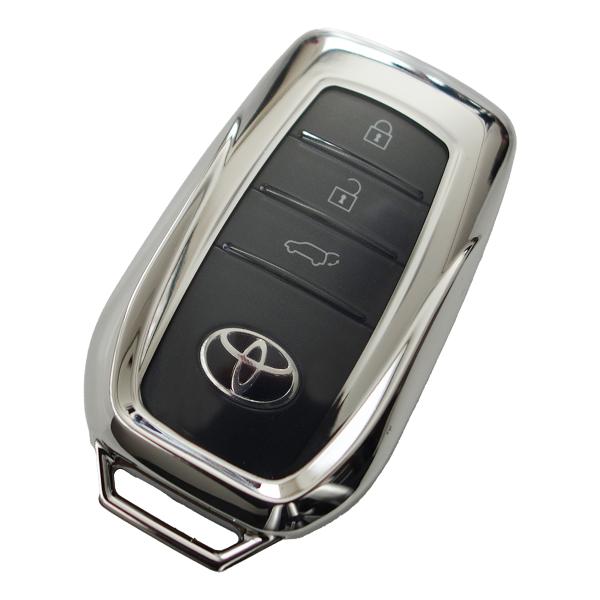 カラー：シルバー[適合車種] 新型アルファード 新型ヴェルファイア 30系 40系 新型プリウス 60系 新型クラウン 35系 ハリアー 80系 ランドクルーザー 250 300 ランクル 対応 アクセサリー カスタム パーツ[素材] TP...