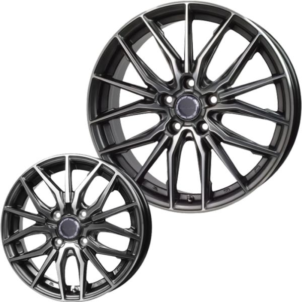 【商品名】Precious AST M4【カラー】ガンメタポリッシュ【インチ】16インチ【ホイールサイズ】・5H-1006J+40【適合車種】・トヨタプリウス[20系/30系/50系]/ウィッシュシエンタ[10系/170系]/ライズハイブリ...