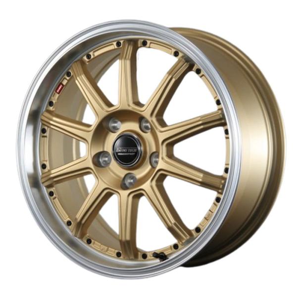 ●4本ご注文で送料無料※3本以下のご注文は送料2,000円が加算されます。※沖縄・離島は別途中継料が加算されます。※お支払いは商品代引き不可となります。【商品名】Bahns Tech S10-DP【カラー】セミグロスゴールド【ホイールサイズ...