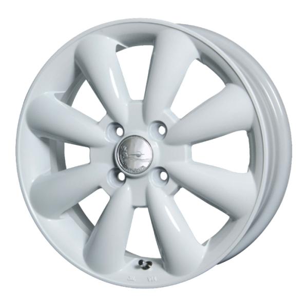 ※沖縄・離島は別途中継料が加算されます。※お支払いは商品代引き不可となります。【商品名】LaLaPalm KC-8【カラー】ホワイト【ホイールサイズ】14インチ 4.5J+43 4H-100