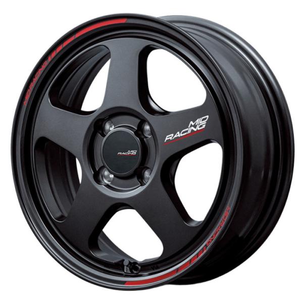 ※沖縄・離島は別途中継料が加算されます。※お支払いは商品代引き不可となります。【商品名】MID RACING TR50【カラー】ターマックブラック【ホイールサイズ】15インチ 7J+35 4H-100