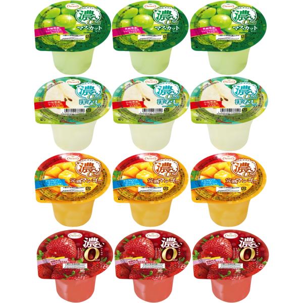 フルーツの美味しい濃さがしっかり味わえるゼリーと、コリコリッとした食感のナタデココが楽しめます。0kcalなのでカロリーを気にする方にぴったりのヘルシーデザートです。いちご4955129034145：福岡県産あまおう果汁を使用し※、華やかで...
