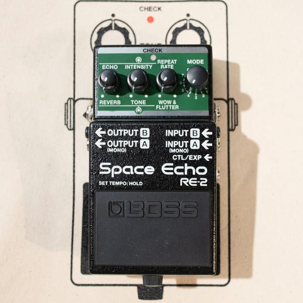 温かいエコー・サウンドで人気を博したテープ式エコー「RE-201」の音色をコンパクトなボディに凝縮。