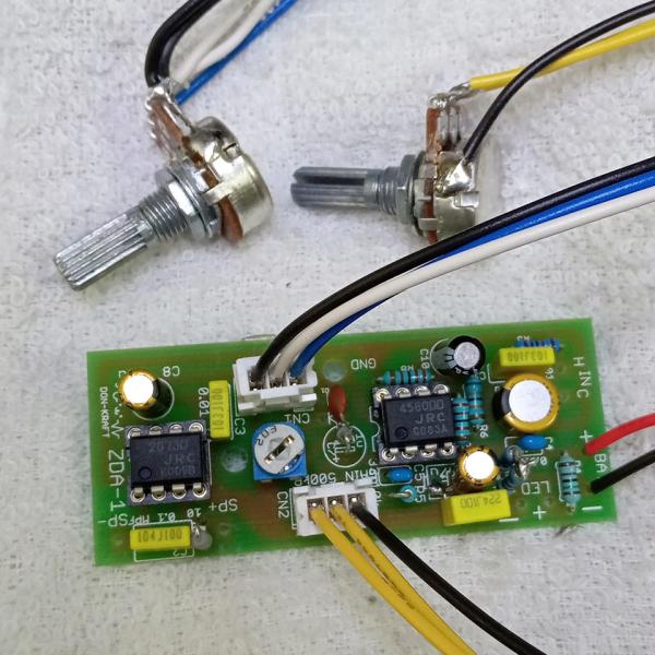 ZO-3用アンプ＋ディストーション回路！！ZDA-1の歪をブラウニー系にパッチ当てしたZDA-1B！！