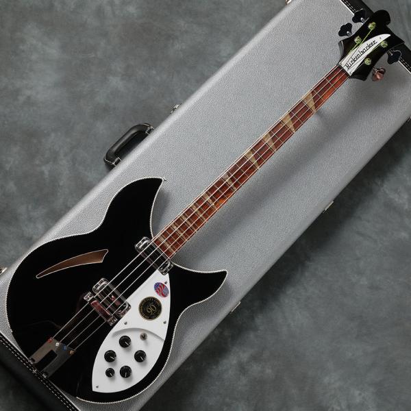 Rickenbacker 創立90周年限定モデル。しかもレアカラーJETGLOが良好なコンディションで入荷しました。