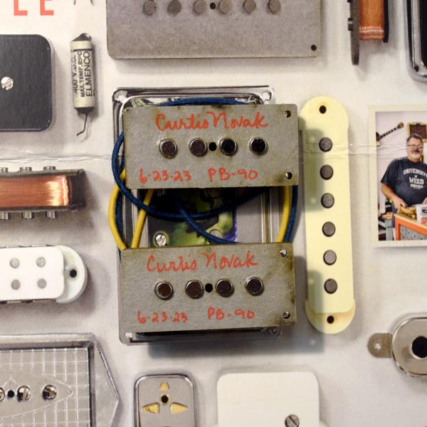 P-90の構造を持ったプレベ用ピックアップ