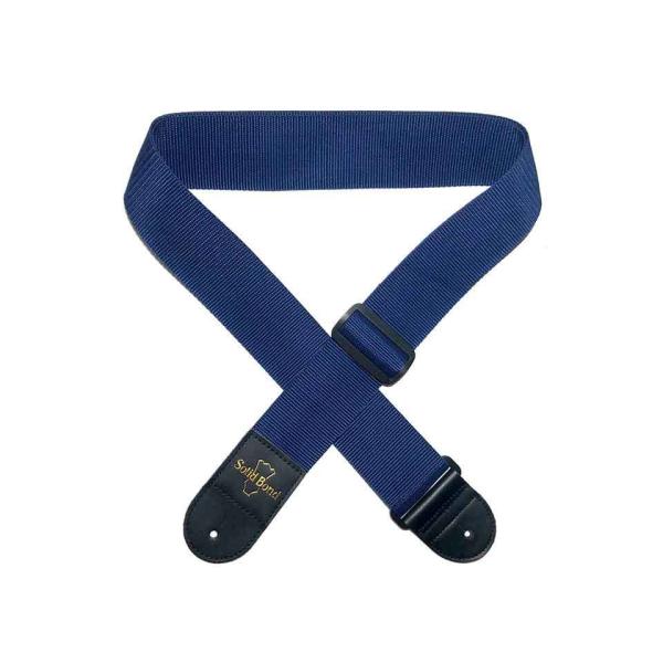 ポリプロピレンをストラップ本体に使用し、エンド部には牛革を採用したストラップ。長さ調節が最長約170cmとギター・ベースを低く構えたい方にも対応！