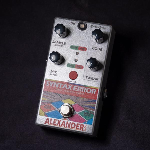 bitサウンドやグリッチサウンドなど、４種のサウンドを出力する一台!