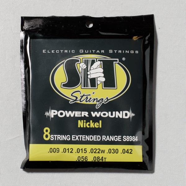 strandberg 8弦の出荷ゲージと同様の交換弦セット！