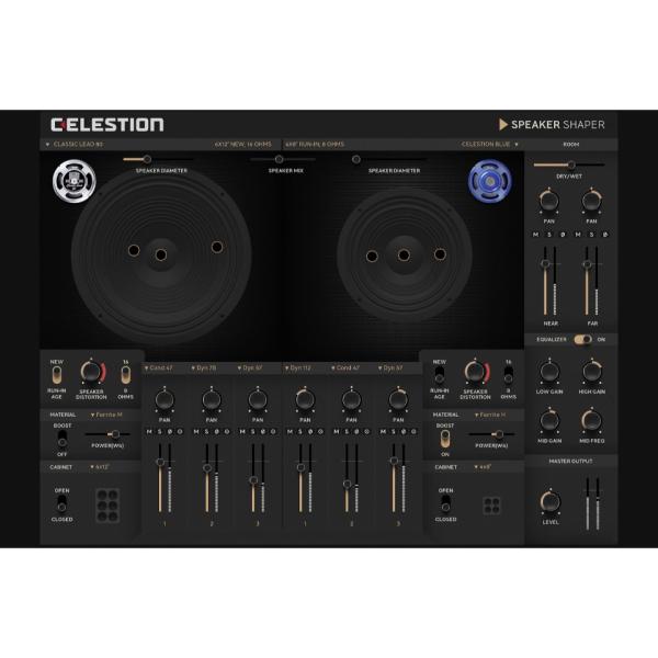 Celestion社との共同開発による、スピーカー・キャビネット・デザイン・プラグイン