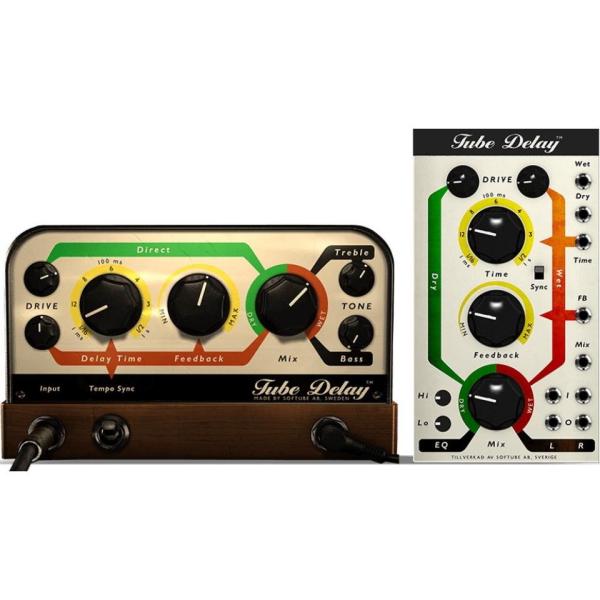 真空管の温かく自然な圧縮とデジタル・ディレイ機能や多用途性