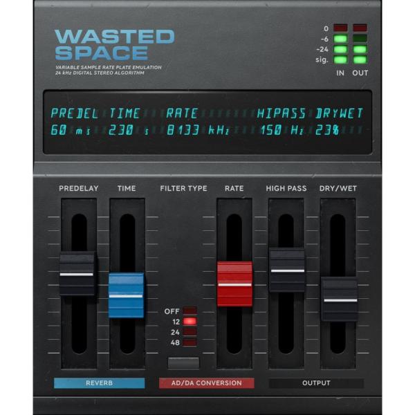 完璧なまでに不完全なローファイ・デジタル・リバーブ